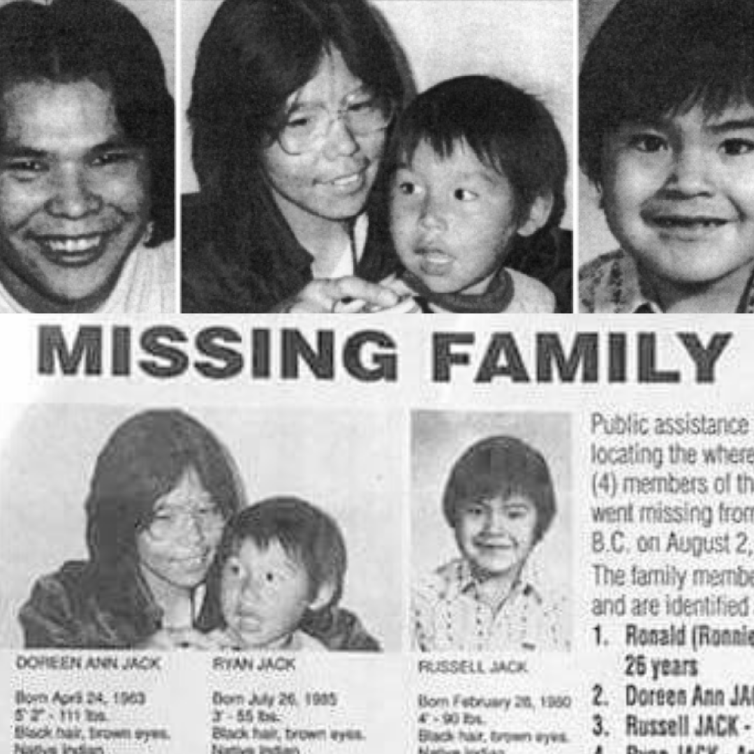 The Disappearance of the Jack Family - Missing since 1989 - Prince ...