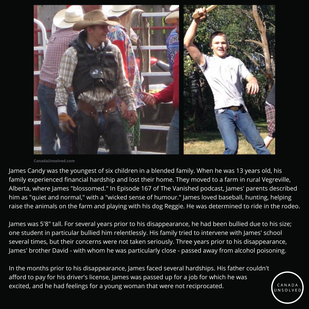 MISSING James Nestor Candy 2017 Vegreville AB CANADA UNSOLVED missing-james-nestor-candy-2017-vegreville-ab-canada-unsolved