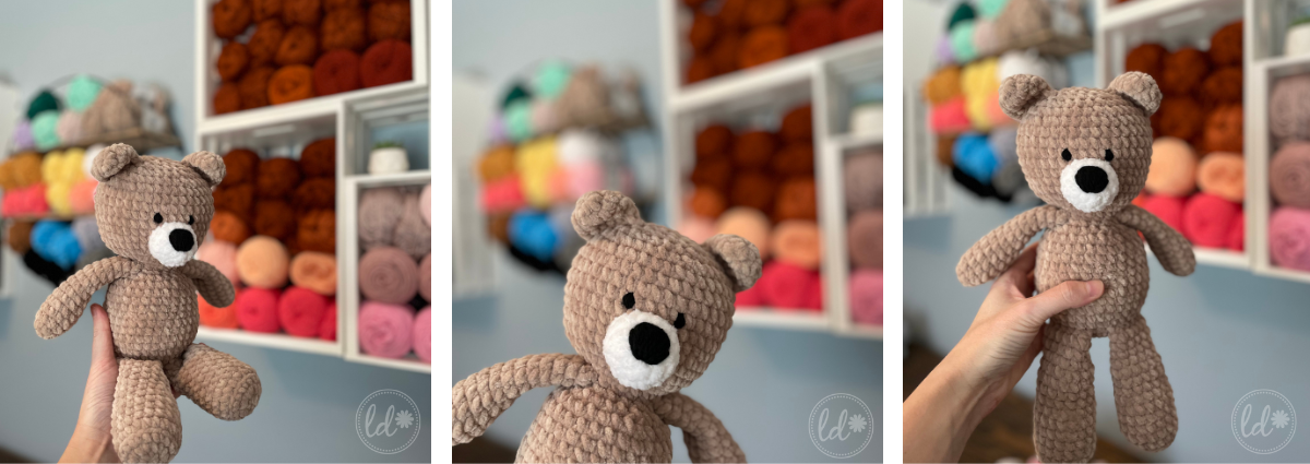 Elio Bear and Honey Cone - Free Crochet Pattern — Loopsy Daisy Crafts ...