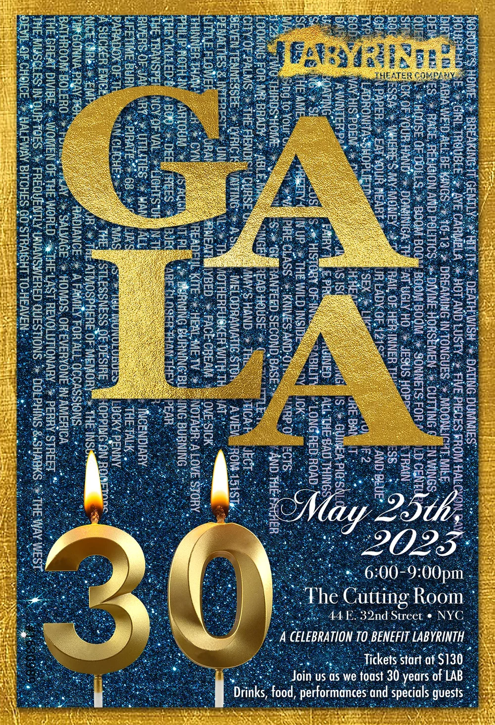 GALA 2023 — LAByrinth Theater Company
