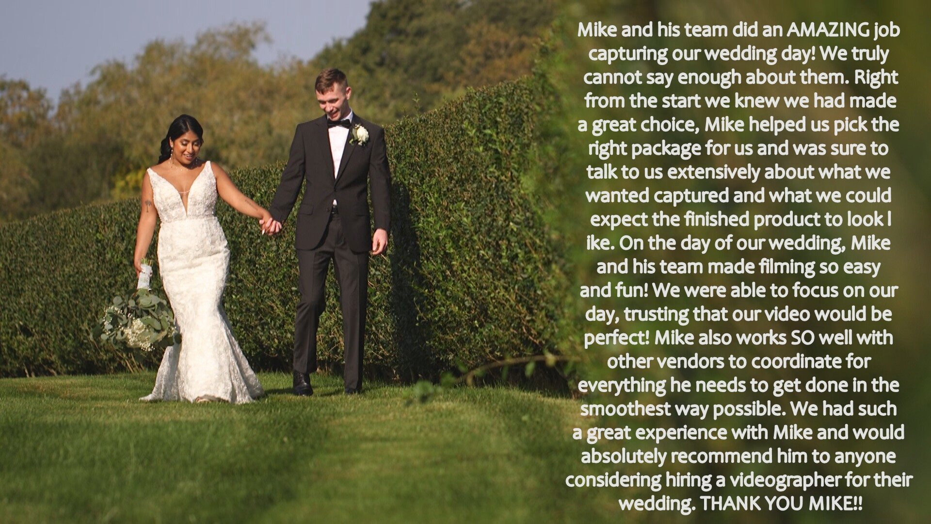 Wedding Videographers Providence & Newport RI at Mike Picard