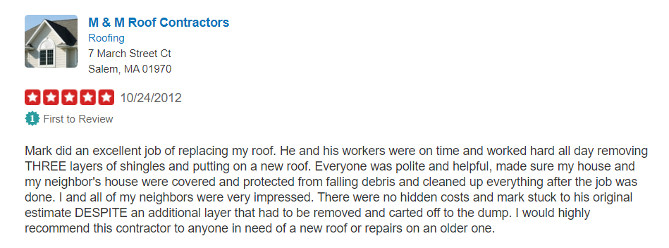 Our Work — M&M Contractors