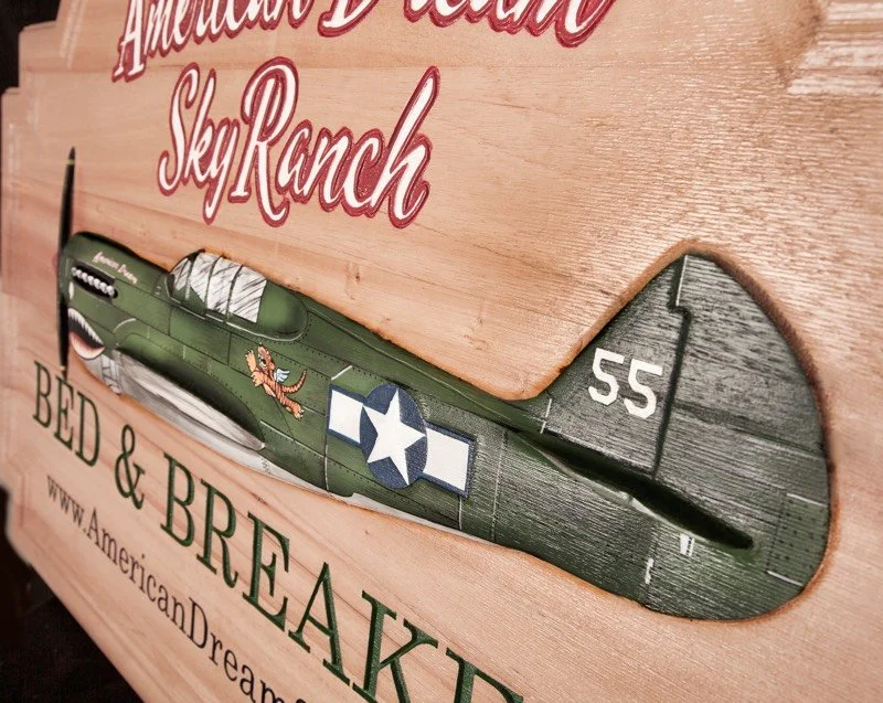 3D Custom Wood Signs - Watson's Wooden Words