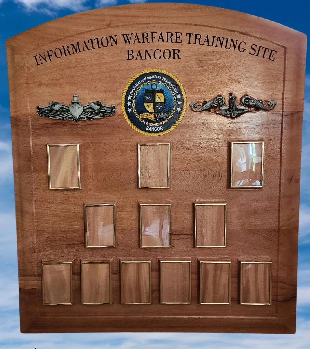 US Military Plaques and Signs - Watson's Wooden Words