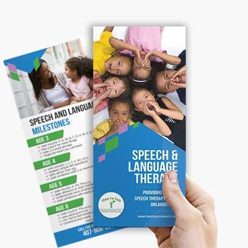 Customized Private Practice Trifold Brochures — Therapy Marketing Kit