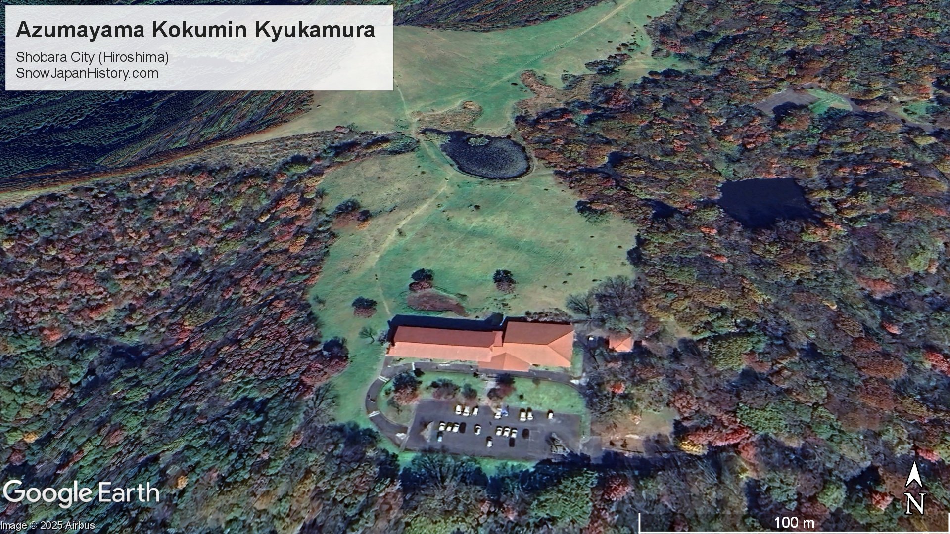 Azumayama Kokumin Kyukamura Ski Area (Shobara, Hiroshima) 吾妻山国民休暇村スキー場 ...
