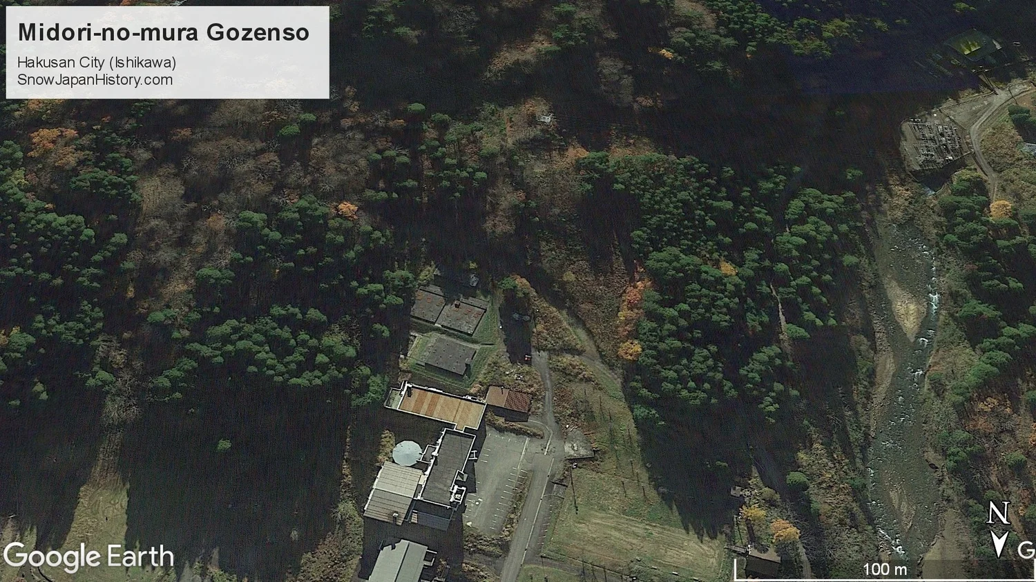 Midori-no-mura Gozenso Ski Area (Hakusan, Ishikawa) 緑の村御前荘スキー場（石川県白山市）