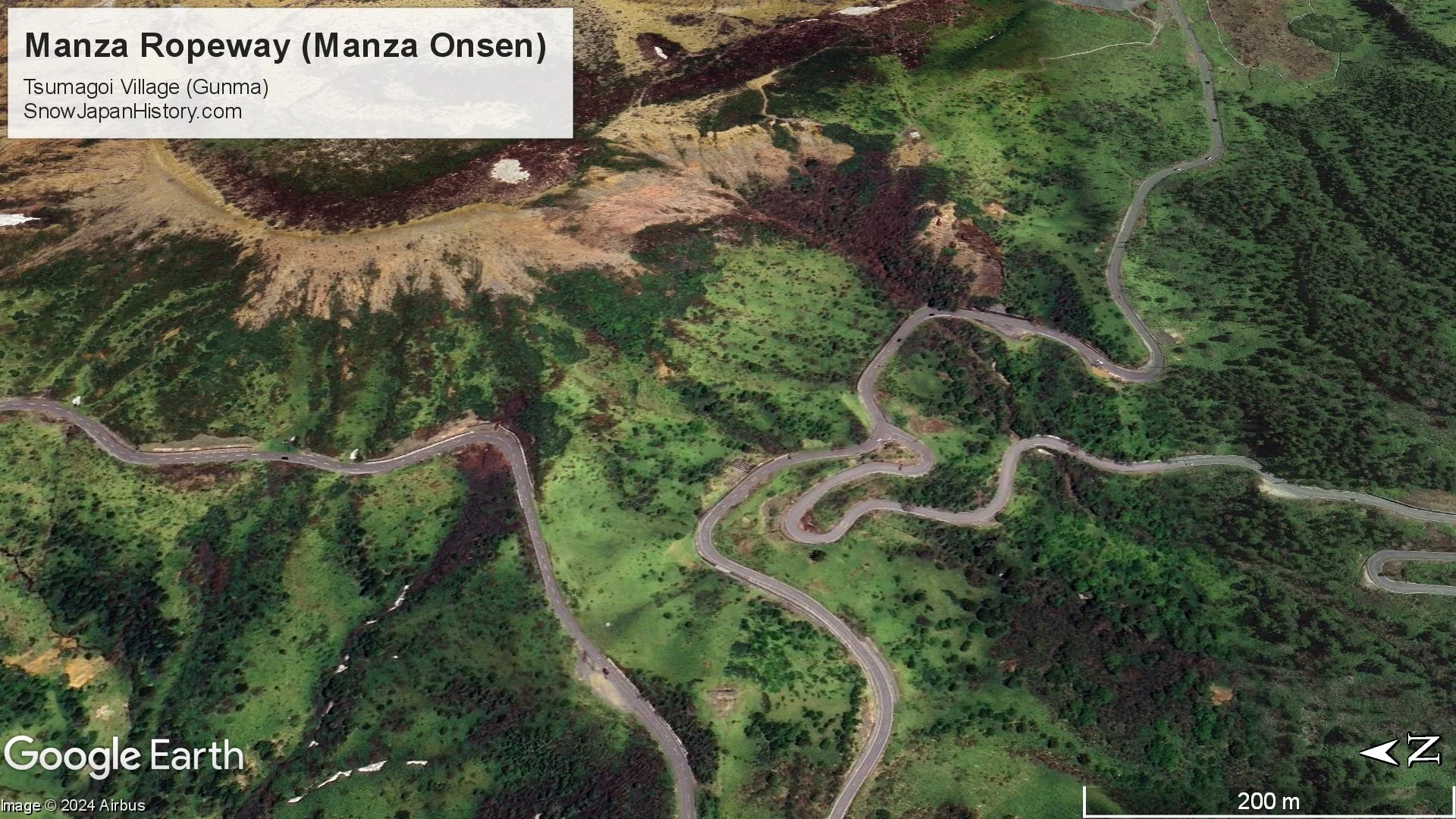 [Manza Ropeway] Manza Onsen Ski Area (Tsumagoi, Gunma) 万座ロープウェイ・万座温泉スキー ...