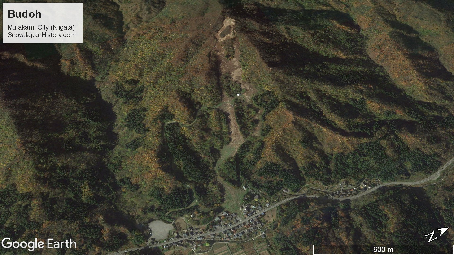 Budoh Ski Area (Murakami, Niigata) ぶどうスキー場（新潟県村上市）
