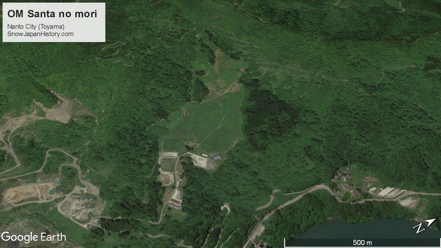 OM Santa no mori Ski Area (Nanto, Toyama) OMサンタの森スキー場（富山県南砺市）