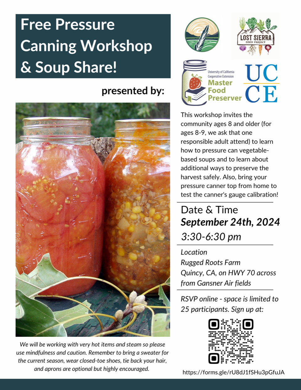 Events and Workshops — Lost Sierra Food Project