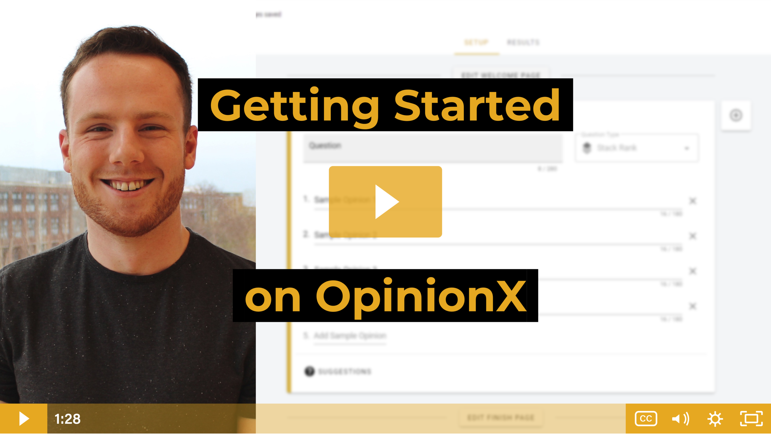 OpinionX — Free Stack Ranking Surveys