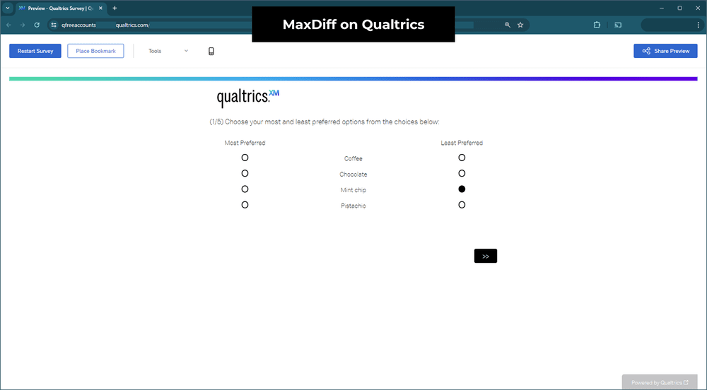 MaxDiff Analysis: Guide, Examples, Methods, Free Tools // OpinionX ...