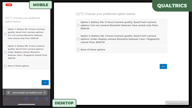Best Conjoint Analysis Tools For Mobile Phone Survey Ux Opinionx