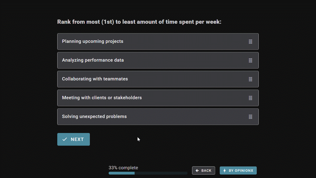 How To Avoid Straightlining In Matrix Surveys (Examples) // OpinionX ...