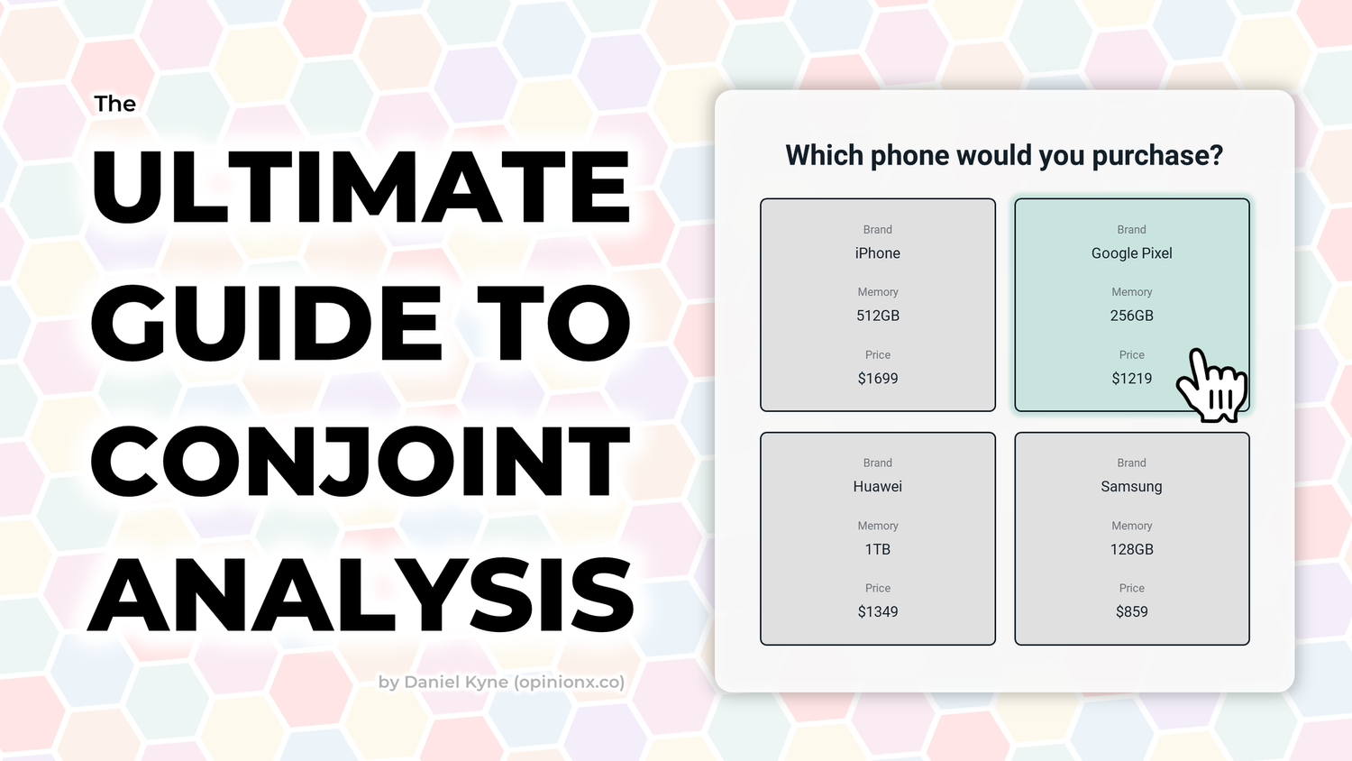 What is Conjoint Analysis? (Guide, Types, Tools, Examples) // OpinionX ...