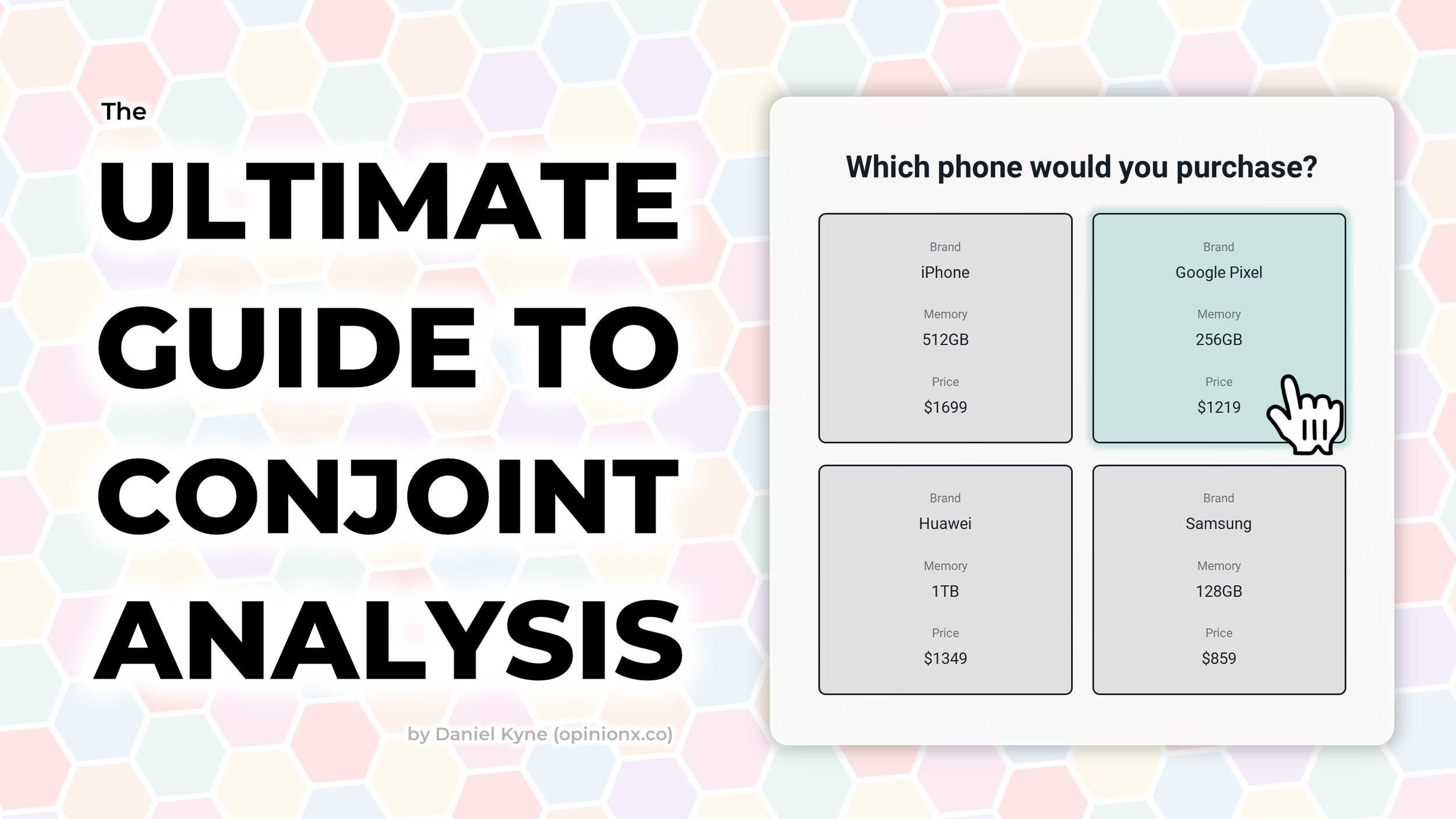 What is Conjoint Analysis? (Guide, Types, Tools, Examples) // OpinionX — Free Stack Ranking Surveys