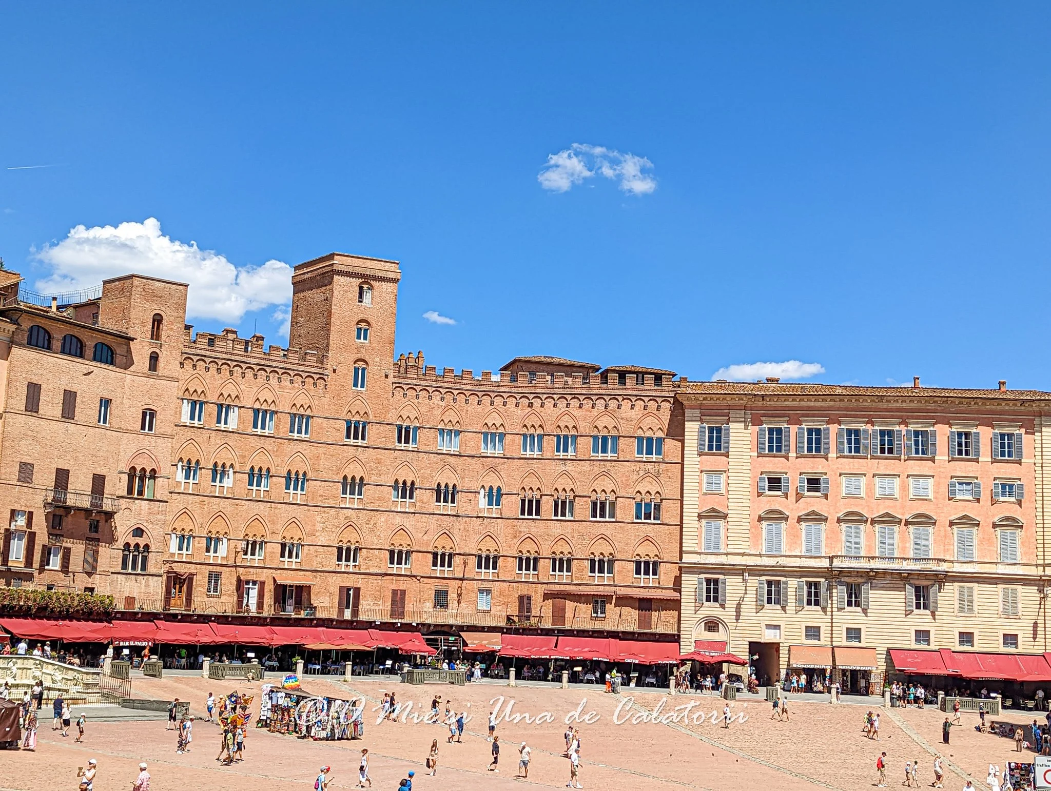Siena, unul dintre cele mai frumoase orase medievale din Toscana ...