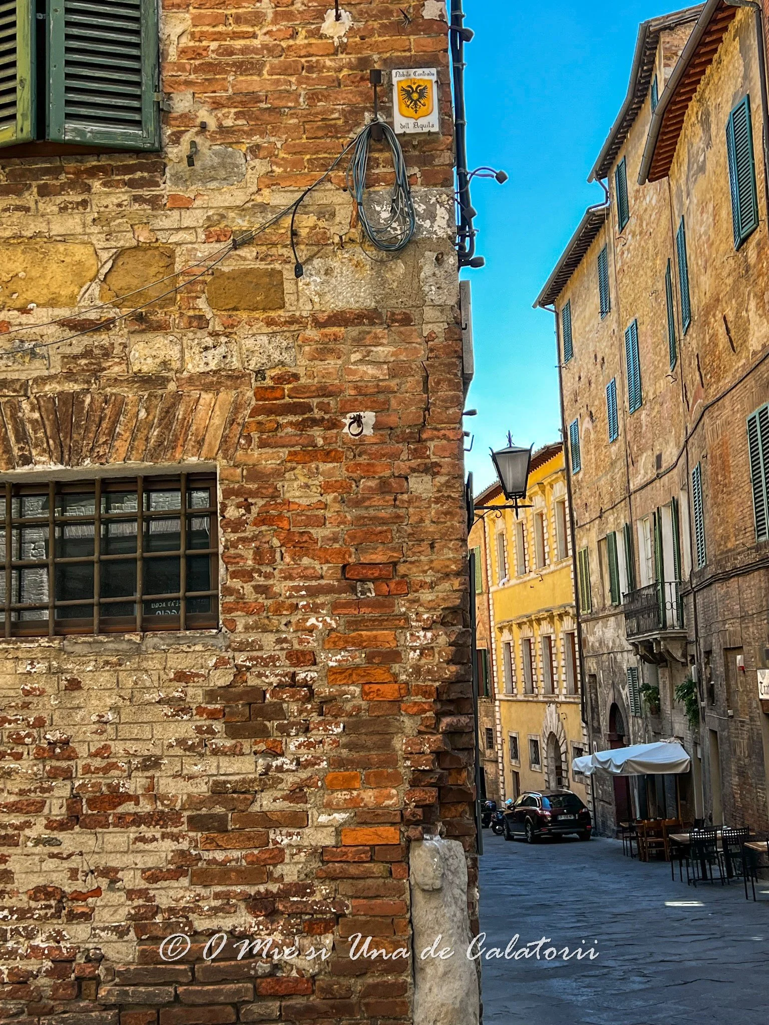 Siena, unul dintre cele mai frumoase orase medievale din Toscana ...