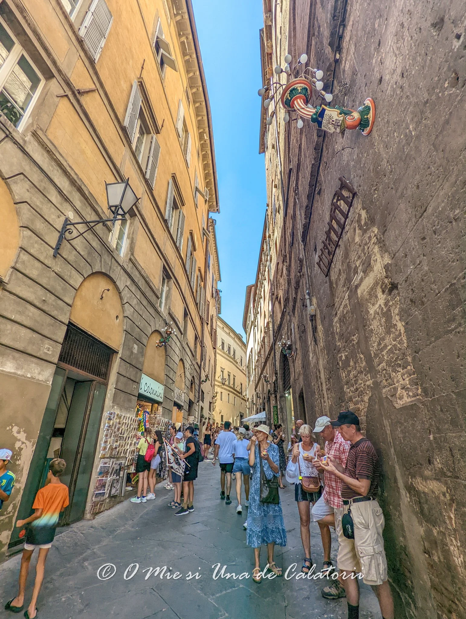 Siena, unul dintre cele mai frumoase orase medievale din Toscana ...