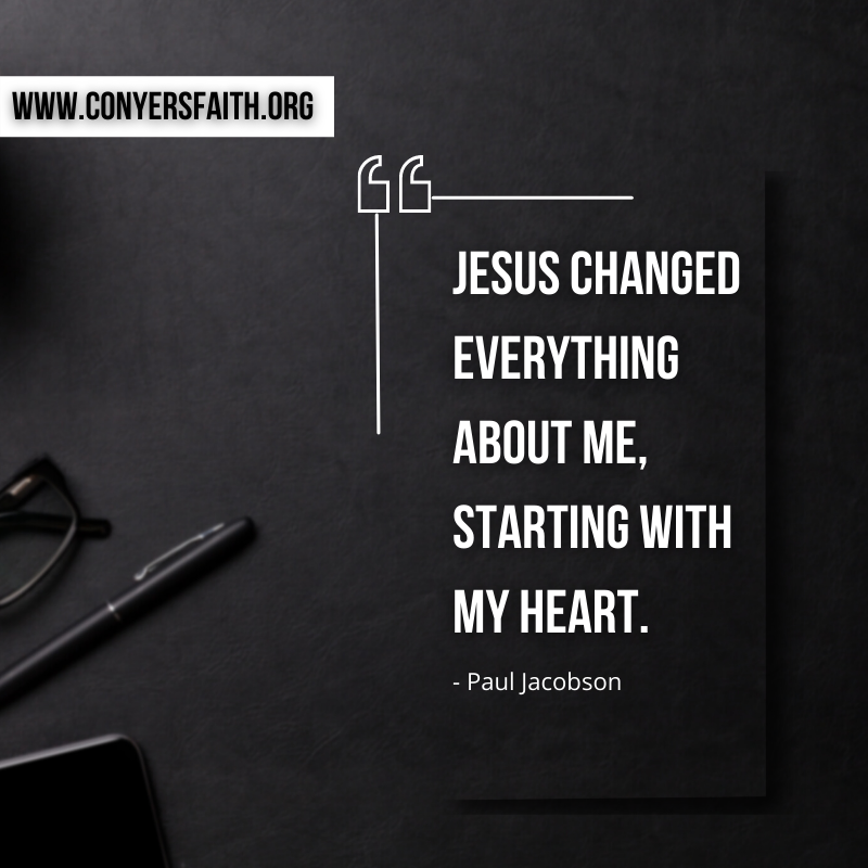 Jesus Changed My Life