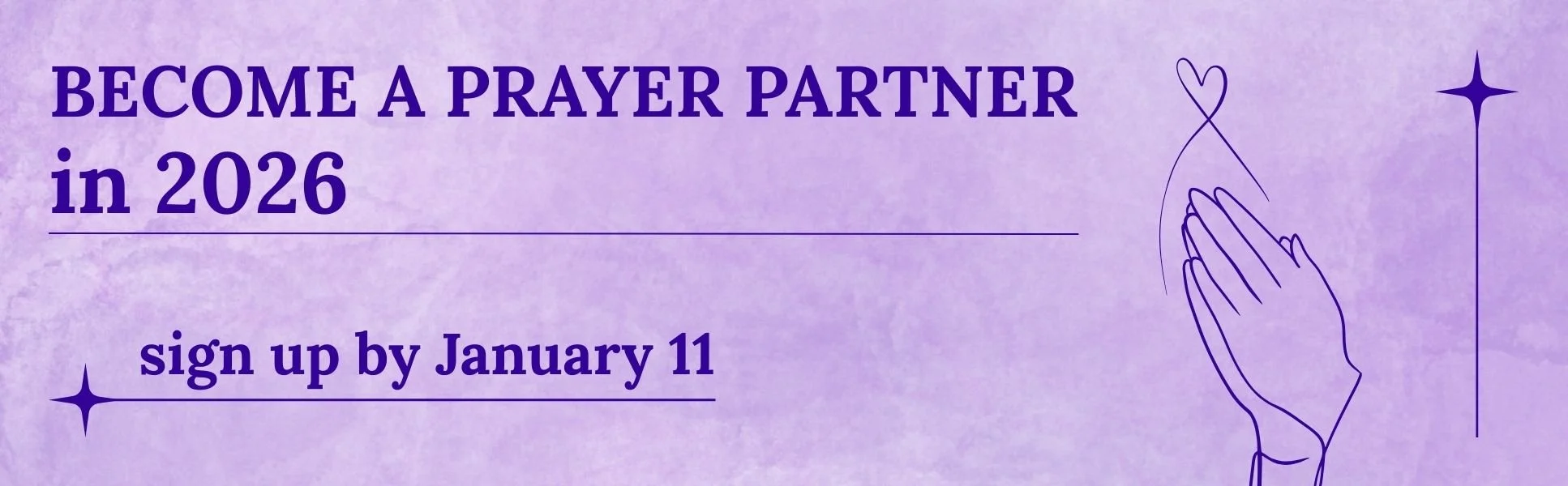 Become a Prayer Partner in 2026 — St. Paul's UCC