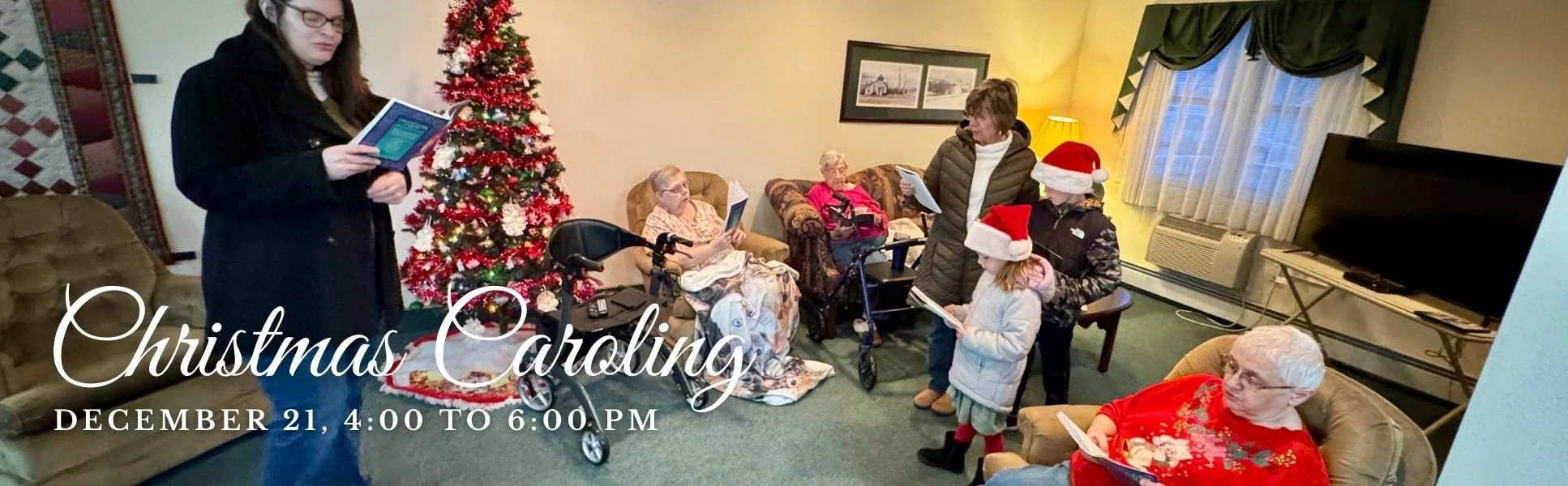 Christmas Caroling December 21 from 4:00 to 6:00 PM — St. Paul's UCC