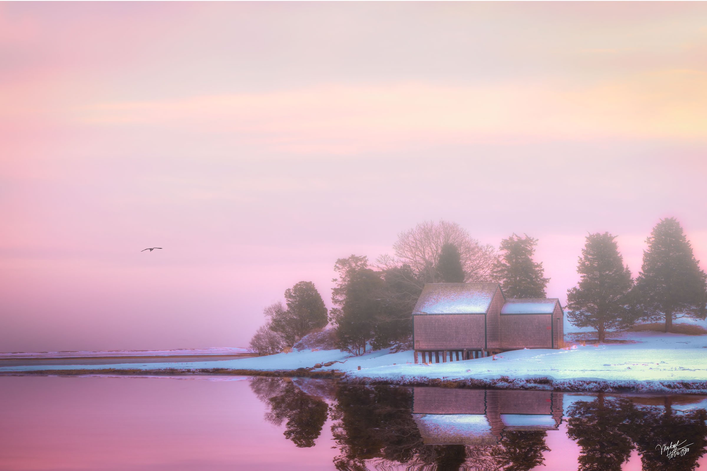 Morning Mist In Eastham Michael Petrizzo Fine Art