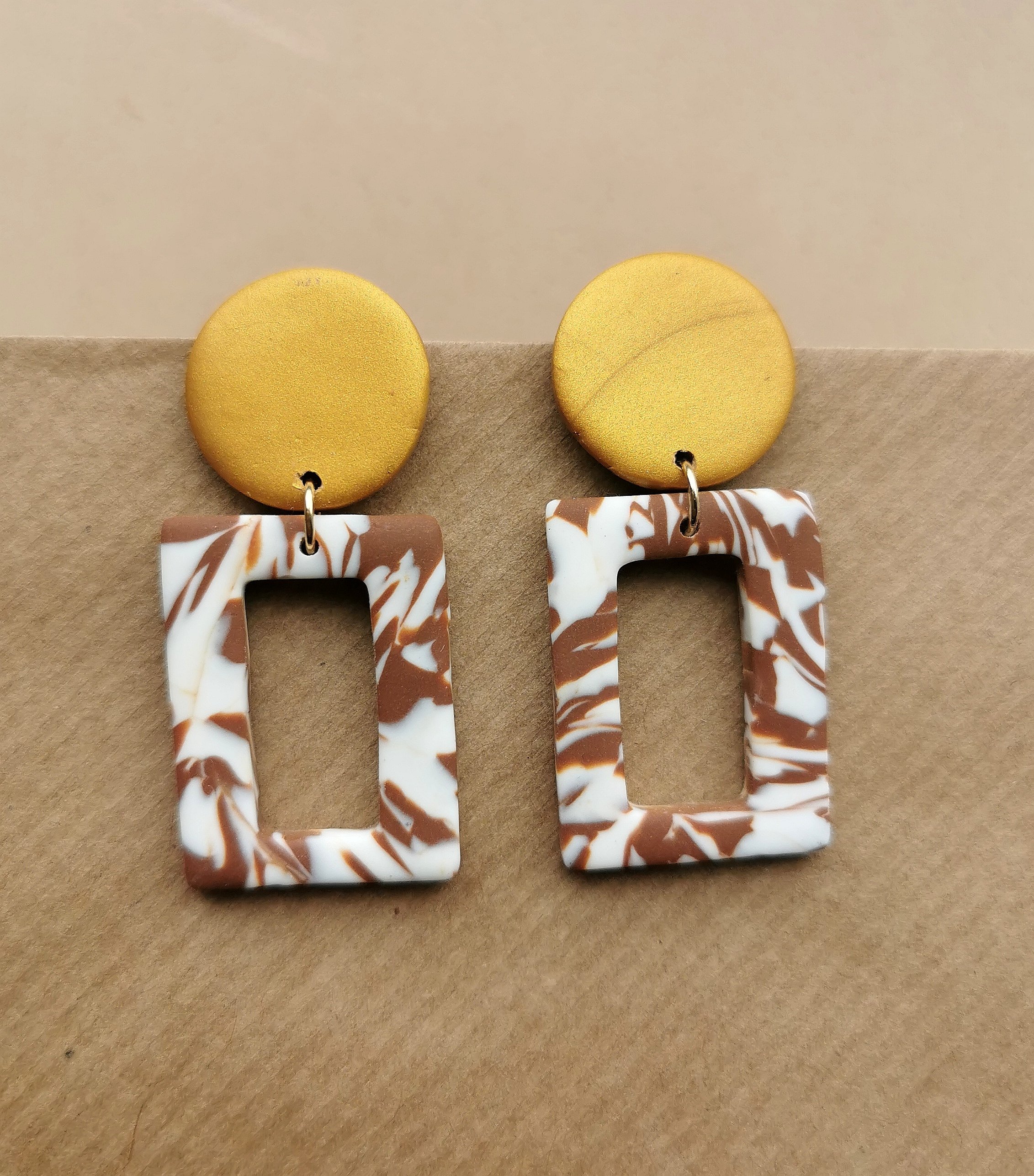 Handmade Polymer Clay Earrings — Audrey + George