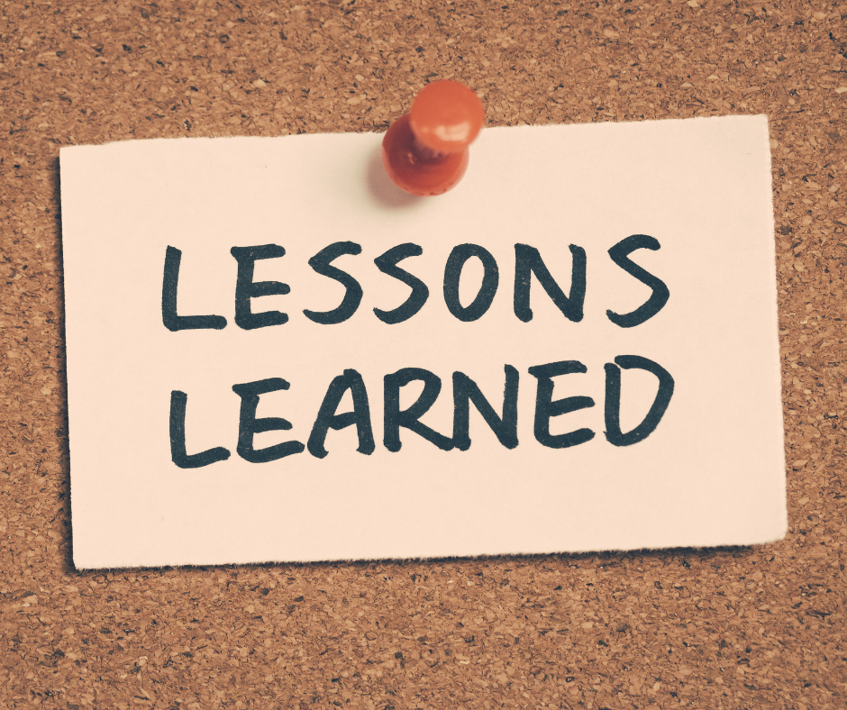 Lessons Learned In Business