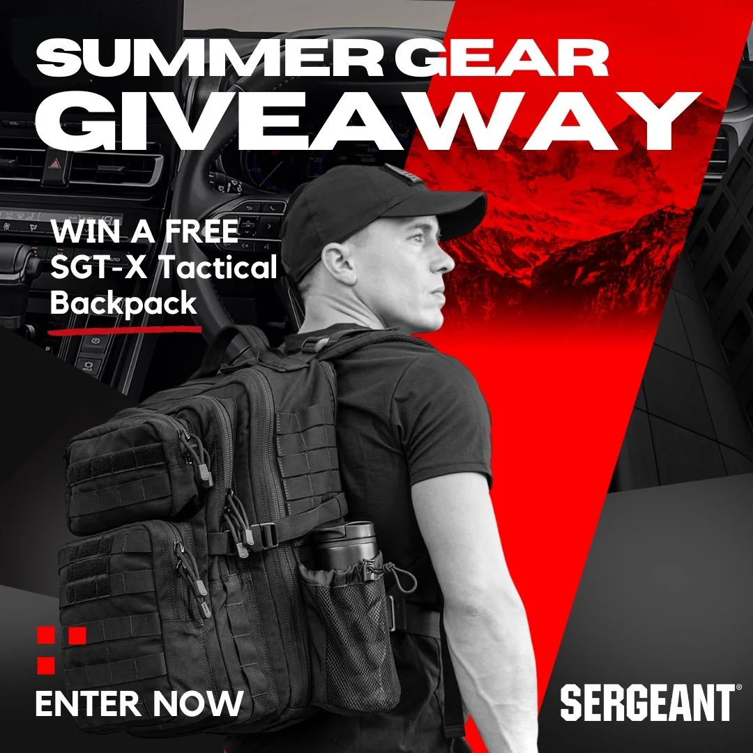 SERGEANT Summer Gear Giveaway with Prize Package of Tactical, Outdoor ...