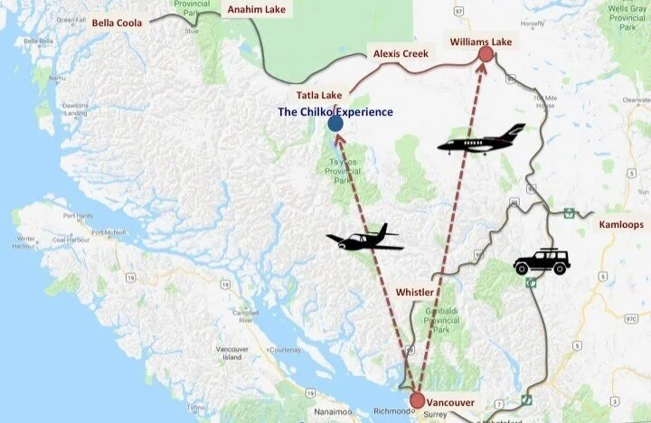 Getting Here - Luxury Retreat in British Columbia — The Chilko ...