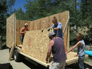 Structural Insulated Panels (SIPs) Tiny House — Wee Make Change | Tiny ...