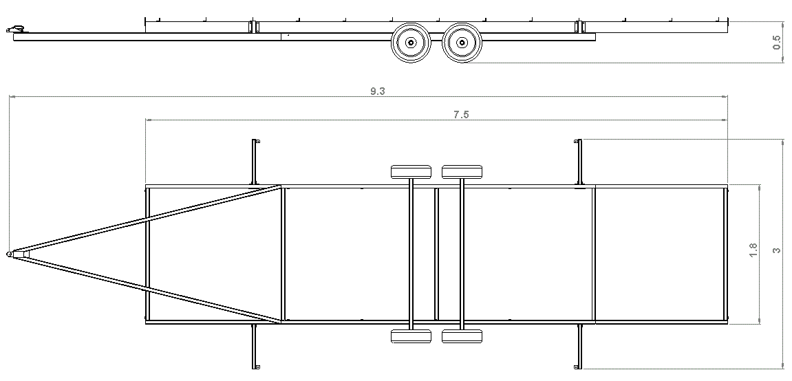 Tiny House Trailer Design and Build — Wee Make Change | Tiny House ...