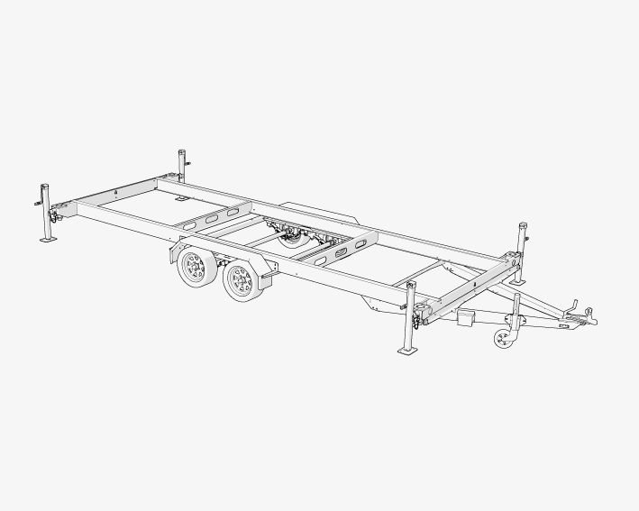 Container Trailers — Wee Make Change | Tiny House / Cabin Trailers ...