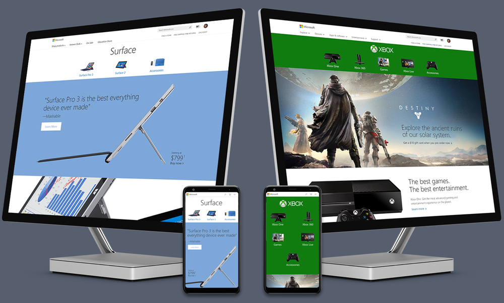 SURFACE & XBOX — Your Site Title