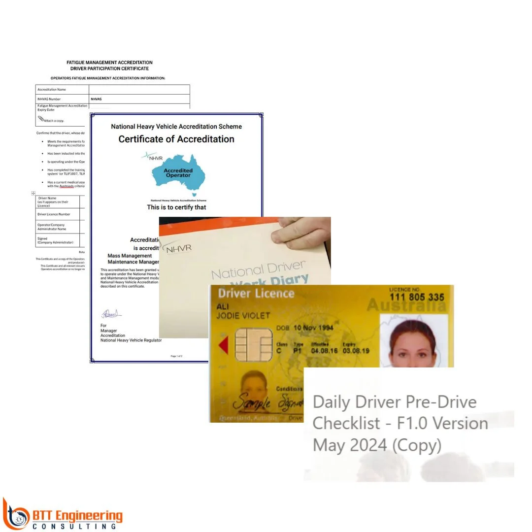 NHVR Fatigue Management Accreditation Services — BTT Engineering Consulting