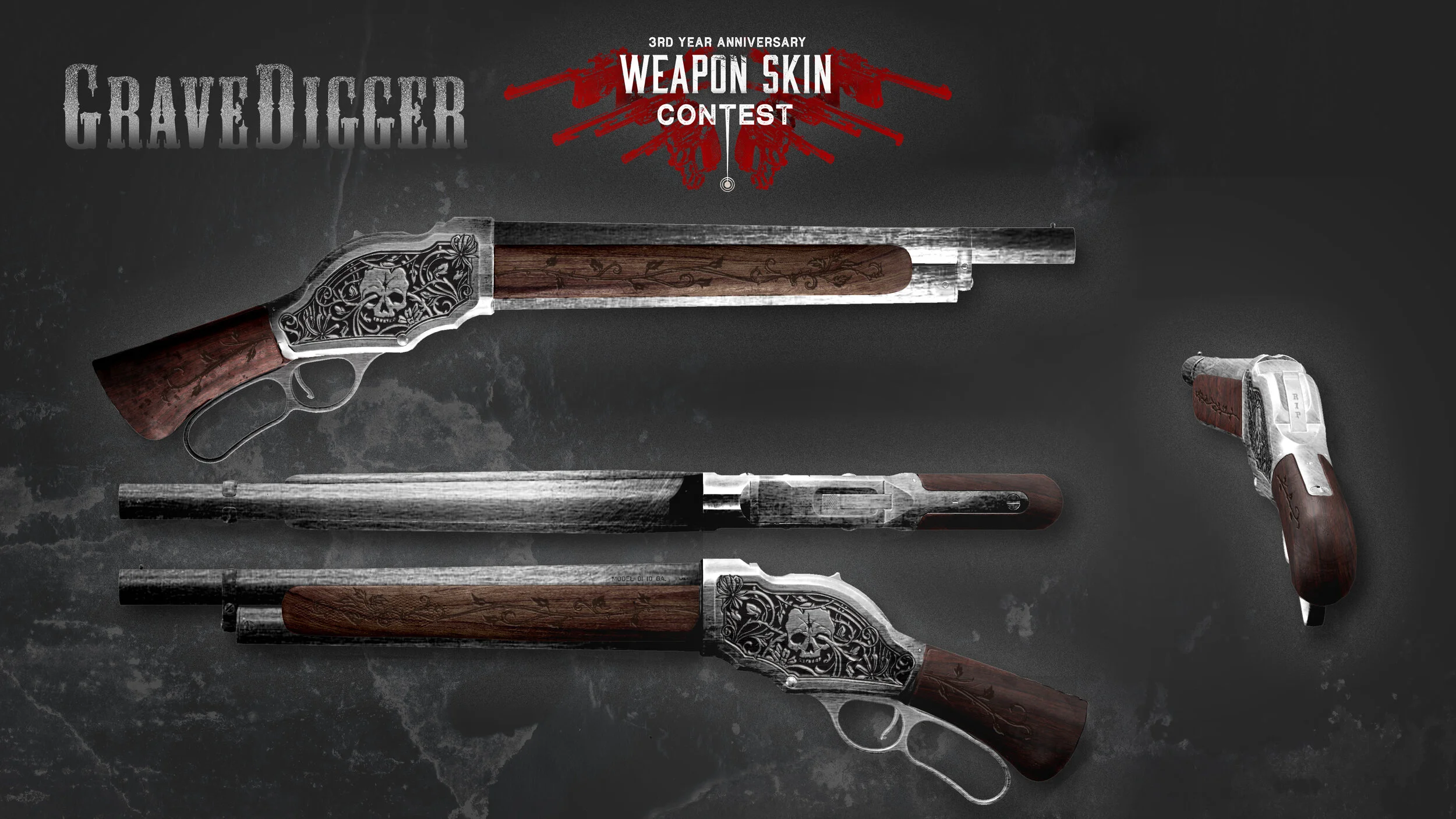 Hunt Showdown – 3rd Anniversary Weapon Skin Contest — Stephanie Williams
