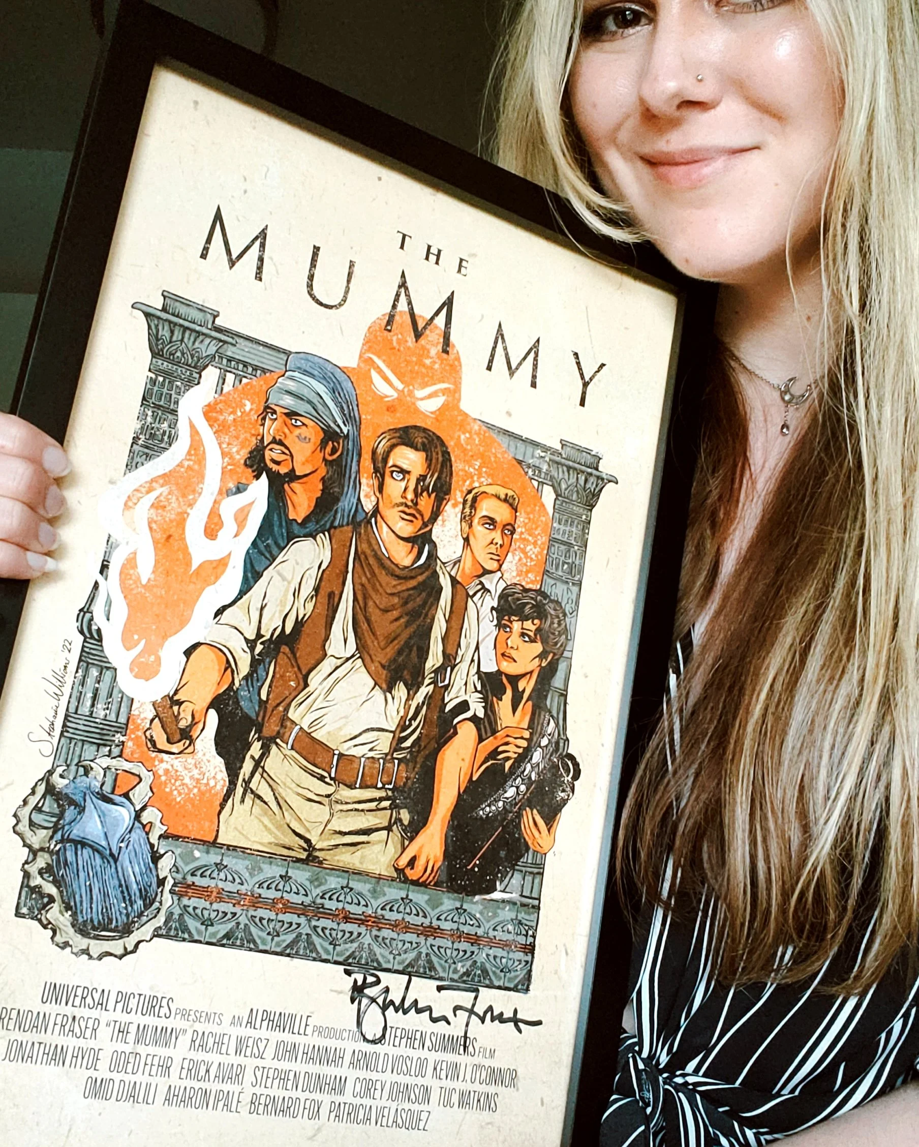 "The Mummy" Poster — Stephanie Williams