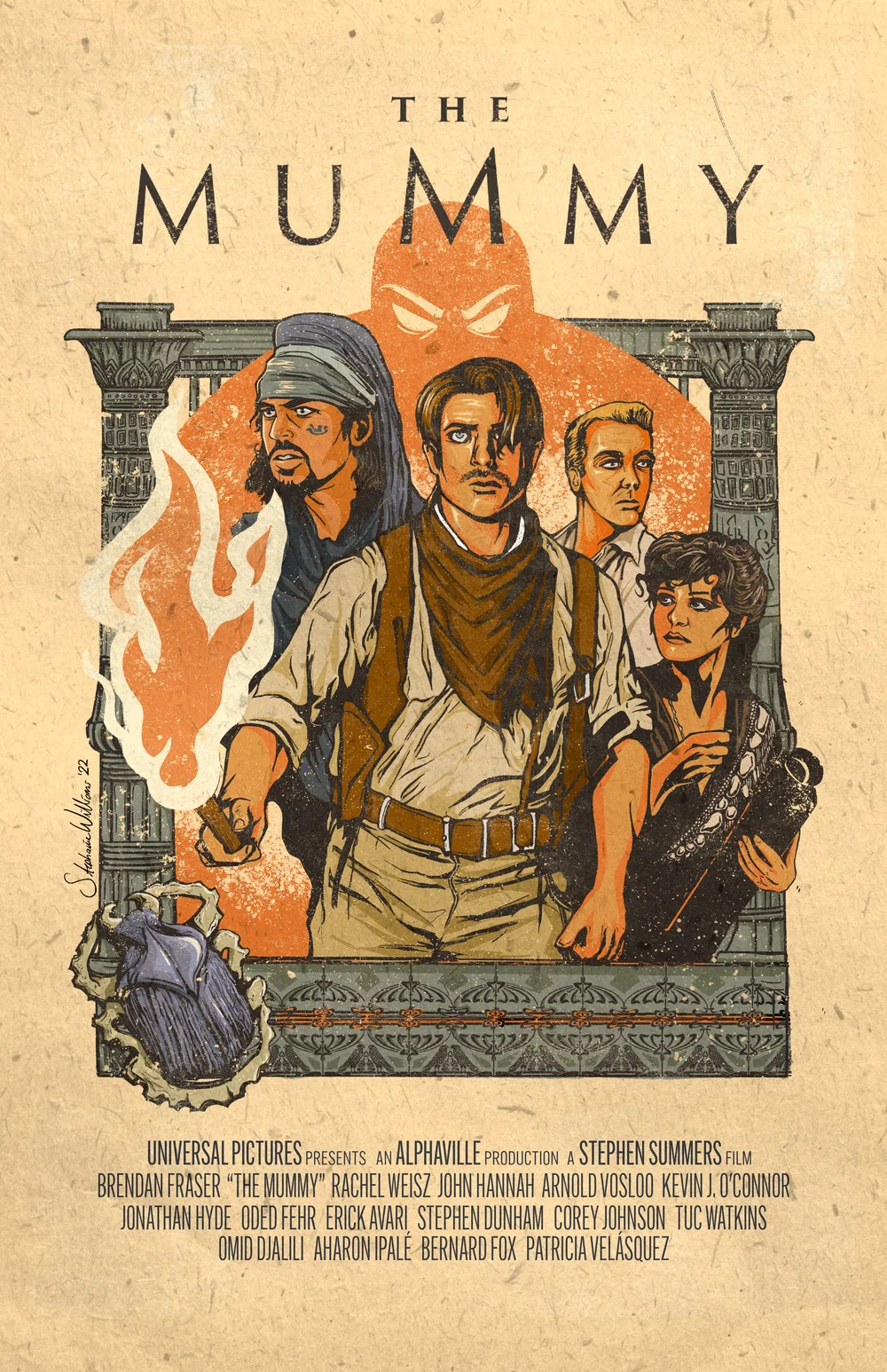 "The Mummy" Poster — Stephanie Williams