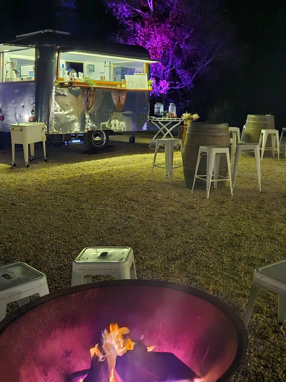 Vintage Caravan Bar — Silver Belle Events