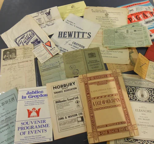 Local History Material — Museum of Croydon