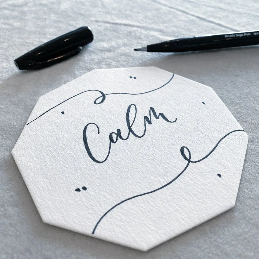 The difference between calligraphy and handwriting