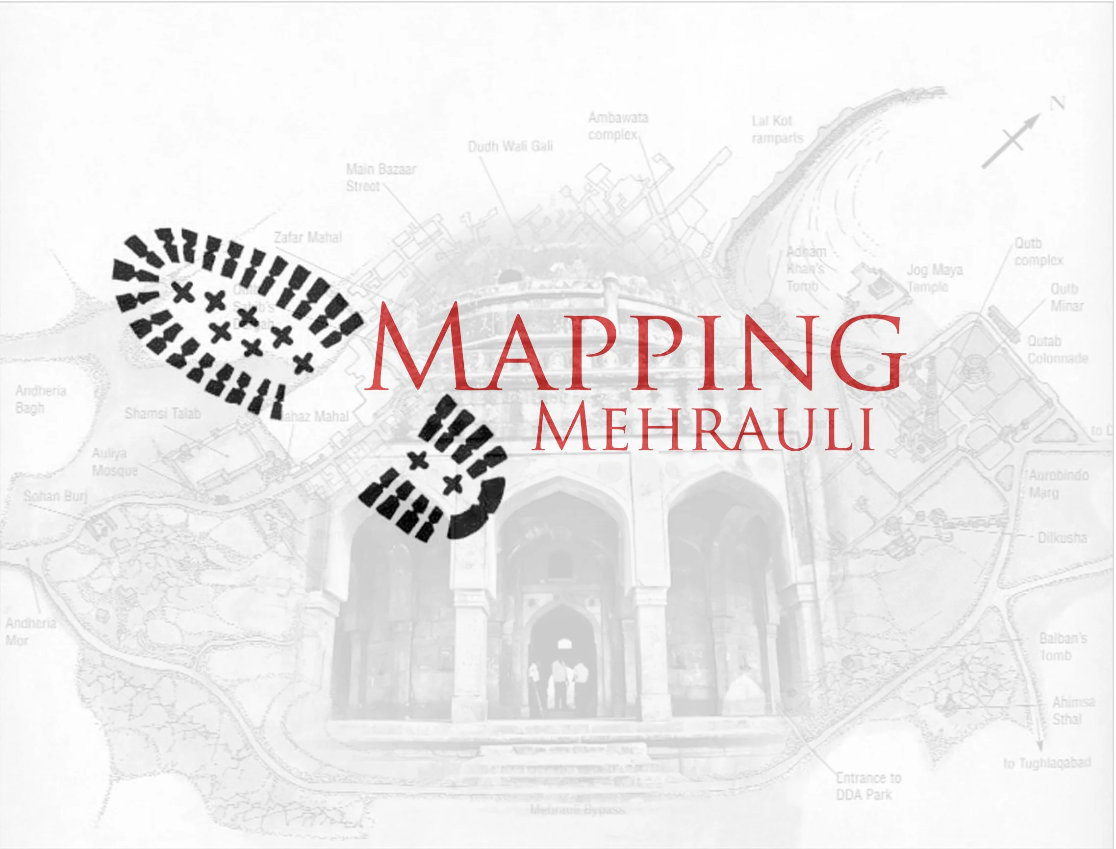 Mehrauli Map