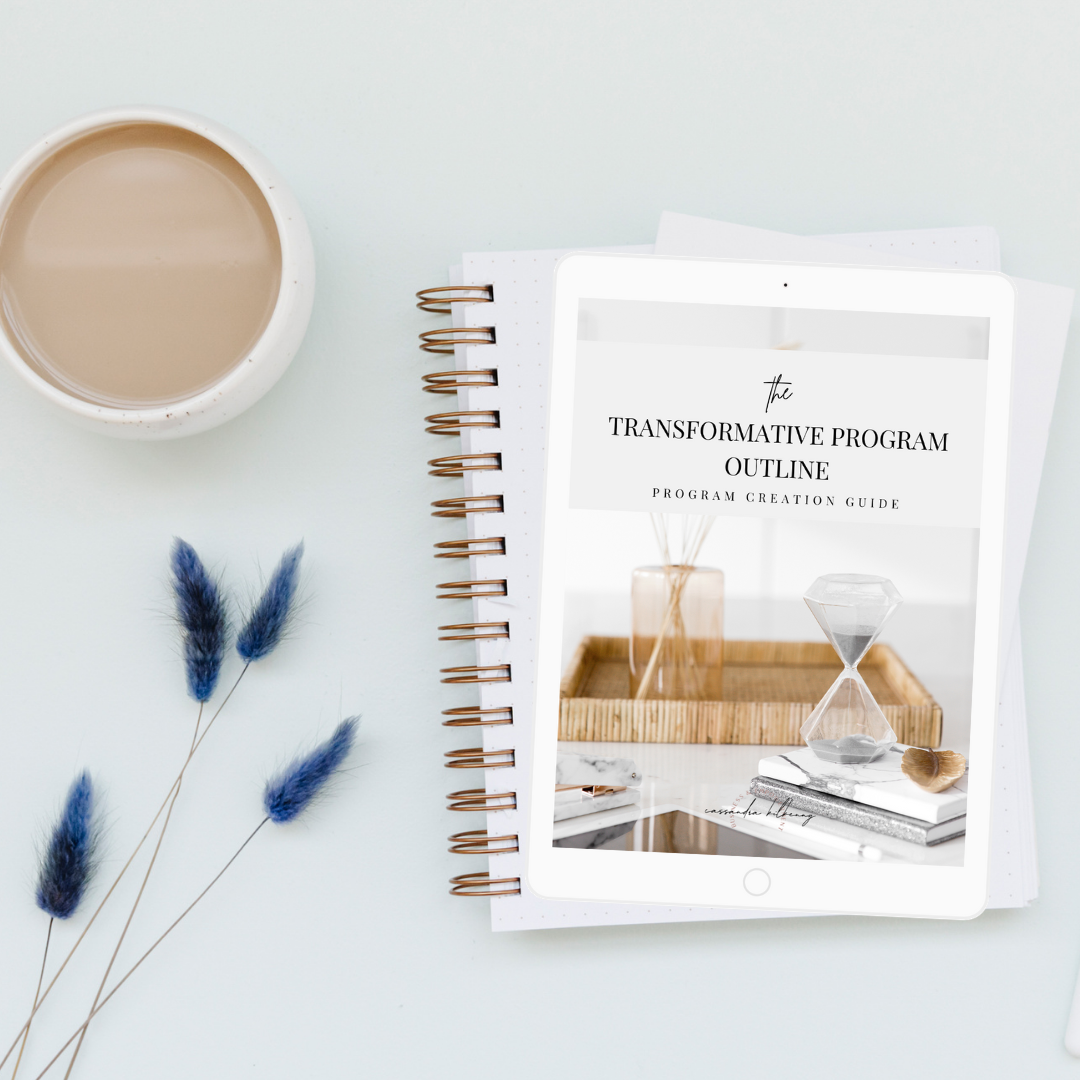 How to Write a Transformative Program Outline for Your Next Group ...