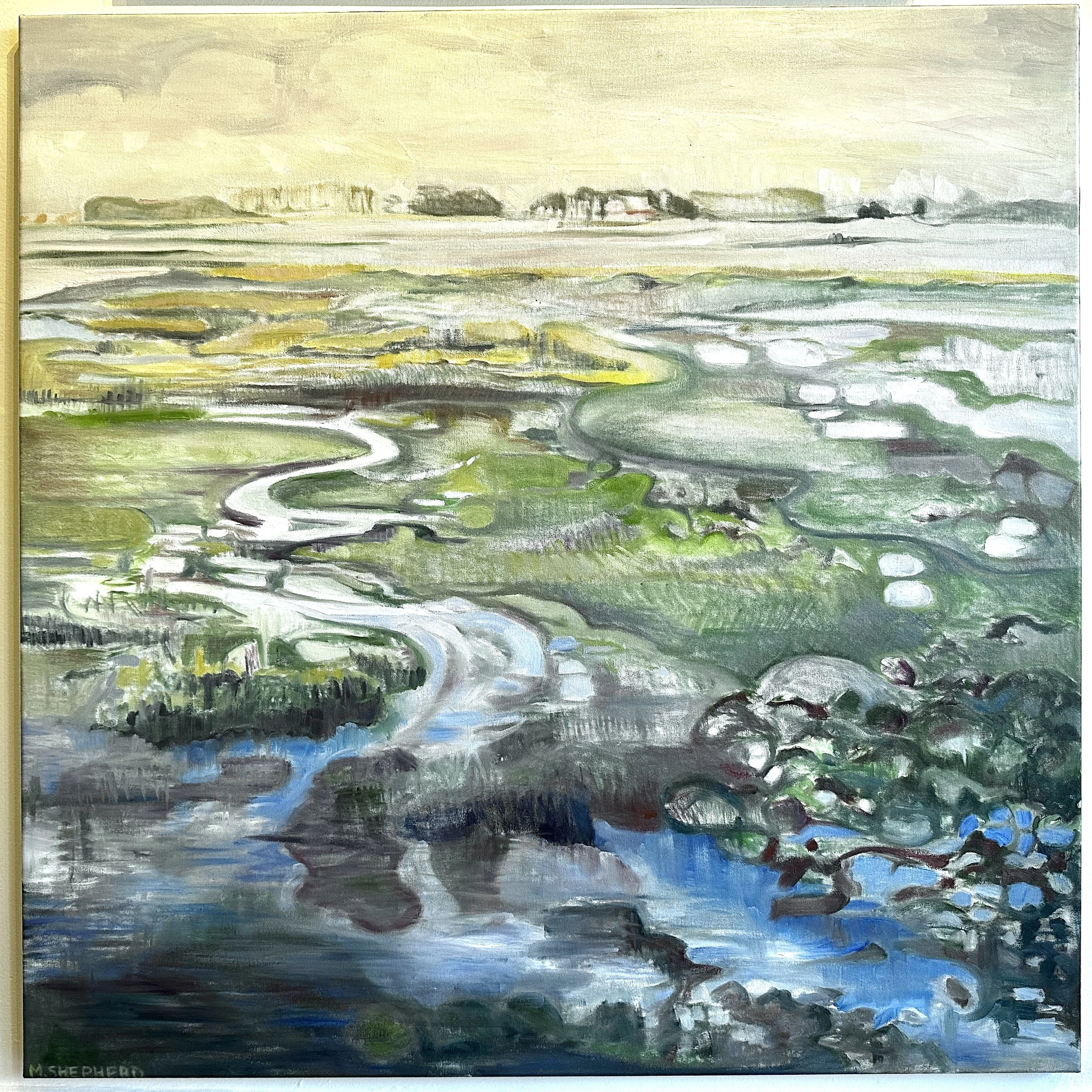 Maggie Shepherd | Low Tide | Explore Original Art Today — Beckett Fine ...