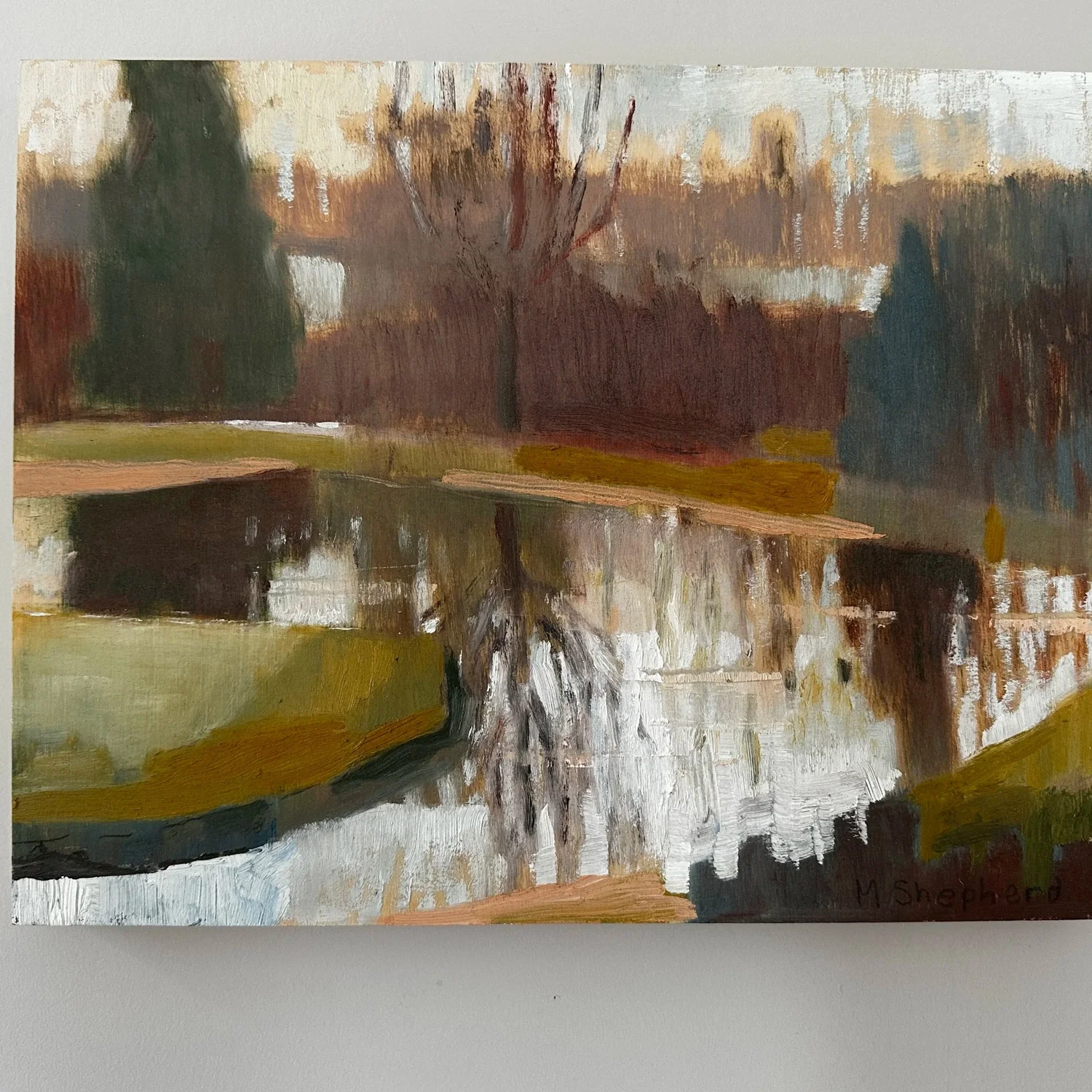 Maggie Shepherd | Frosty Morning — Beckett Fine Art Ltd.