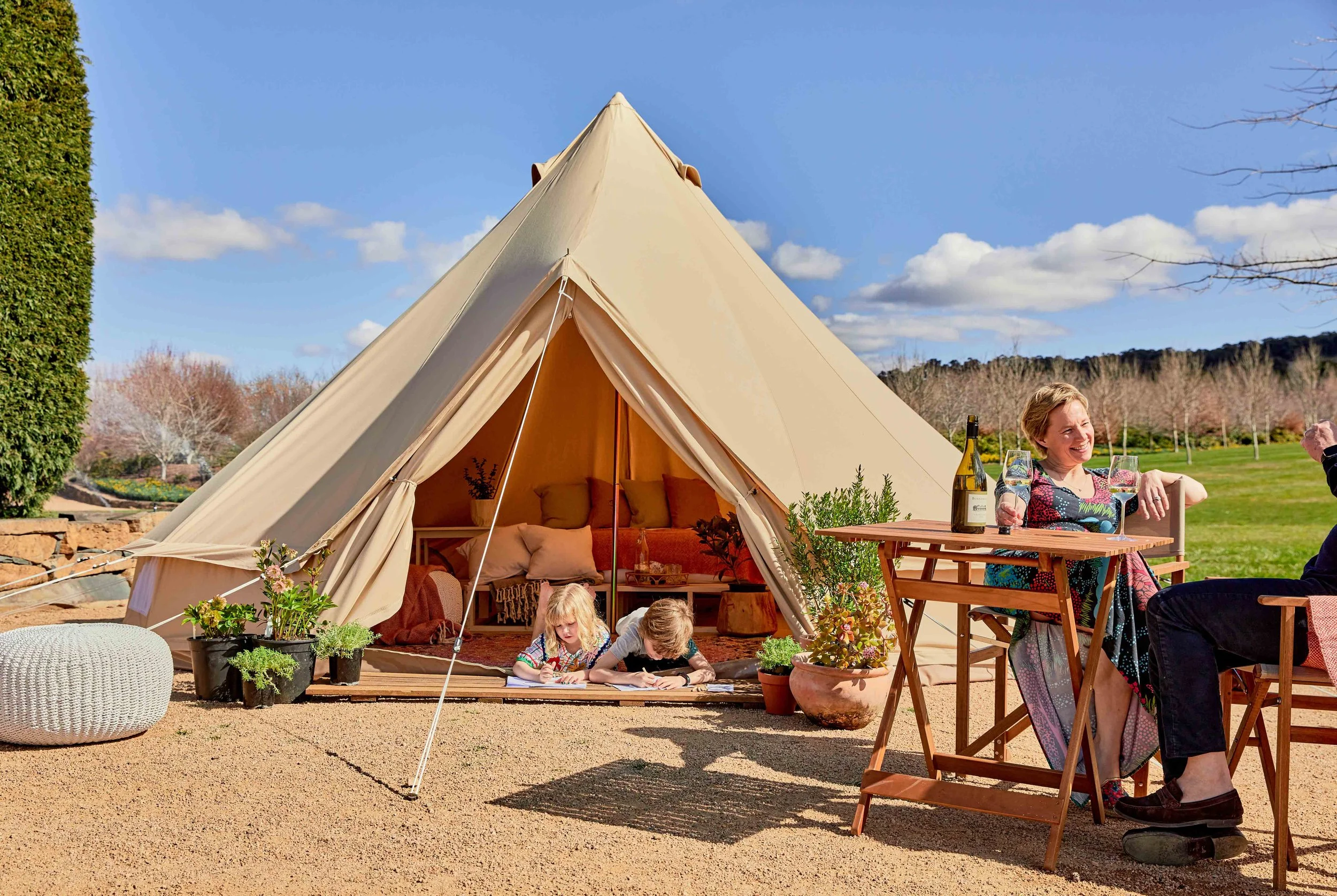 Glamping — Mayfield Garden