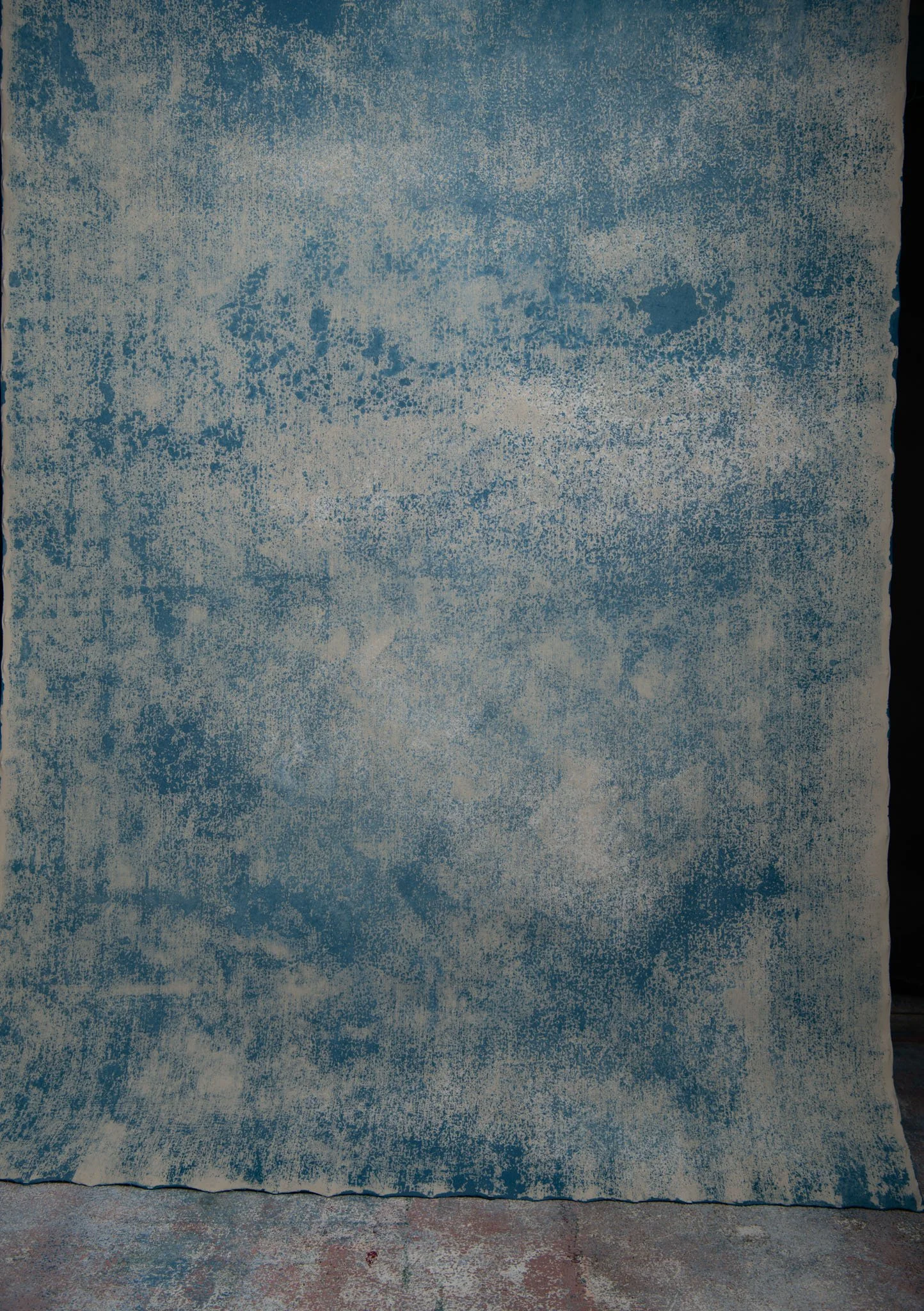 Limited Edition Sparkling Gold with Blue Undertones Hand-Painted ...