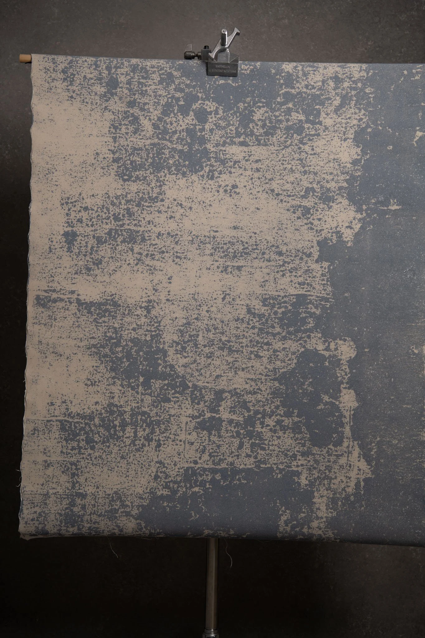 Limited Edition Sparkling Gold with Blue Undertones Hand-Painted ...